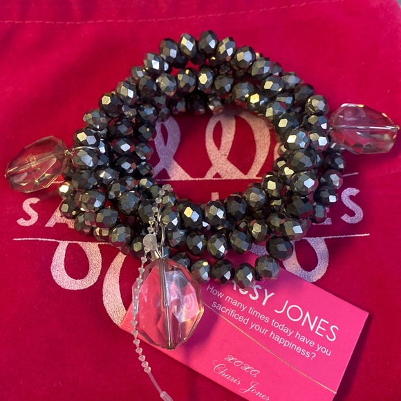 Sassy Jones | Jewelry | Sassy Jones Malia Silver Stack | Poshmark